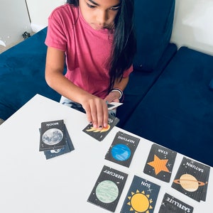 Montessori Space Matching Game, Homeschooling, Hand-on Learning - Etsy