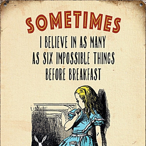 6 Impossible Things Etsy