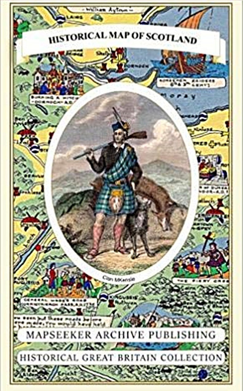 Historical Map of Scotland 1000 Piece Jigsaw Puzzle 690mm X 480mm - Etsy