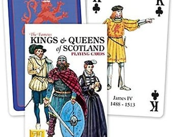 The Kings and Queens of Scotland - Etsy