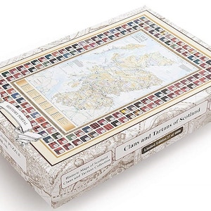 Clans and Tartans of Scotland Puzzle 1000 Piece Jigsaw Puzzle 690mm X ...