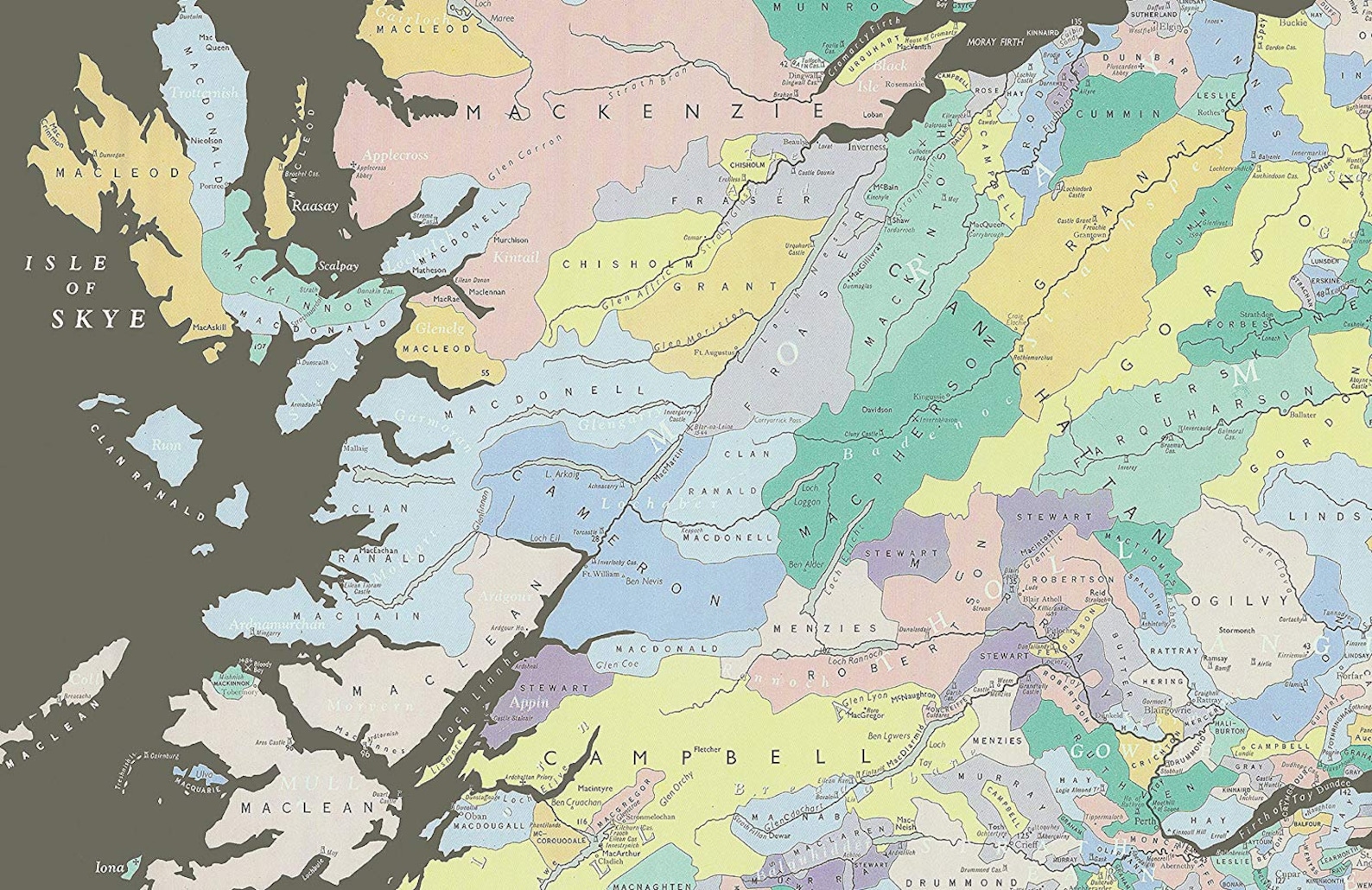 Scotland of Old 1000 Piece Jigsaw Puzzle 690mm X 480mm - Etsy UK