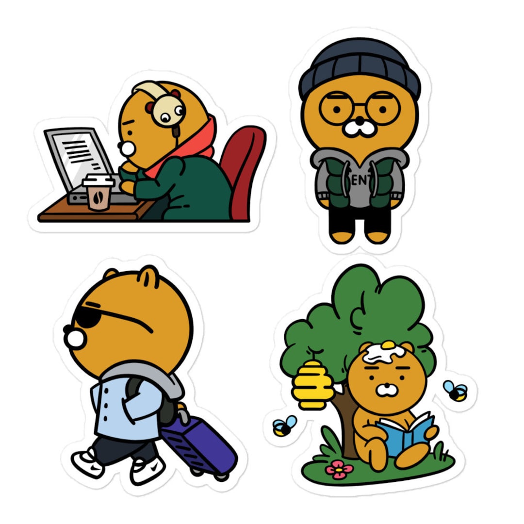 Kakaotalk Ryan Sticker Pack - Etsy