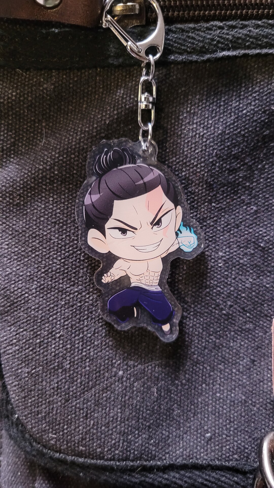 JJK Todo Chibi Keychain Kawaii Cute Anime Acrylic Charms - Etsy