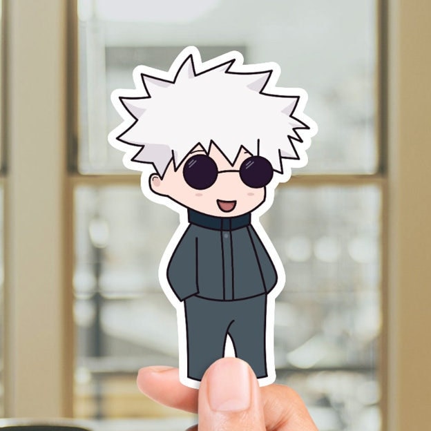 Gojo Chibi Sticker - Etsy