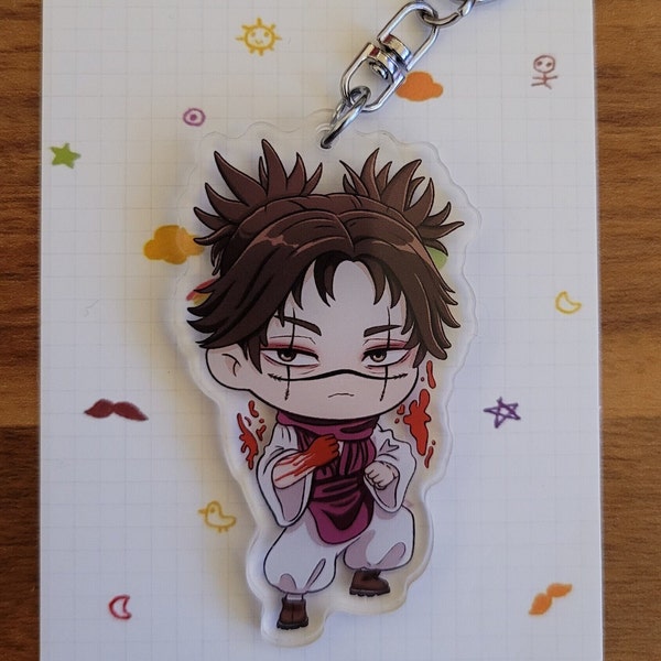 Jjk Cat Keychain - Etsy