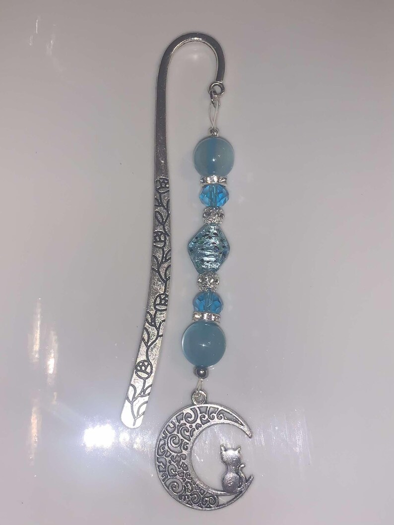 Crystal Beaded Shepherd’s Hook Metal Bookmark - Etsy
