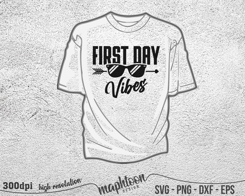 First Day Vibes Svg Teacher Back to School Svg Teacher Life - Etsy