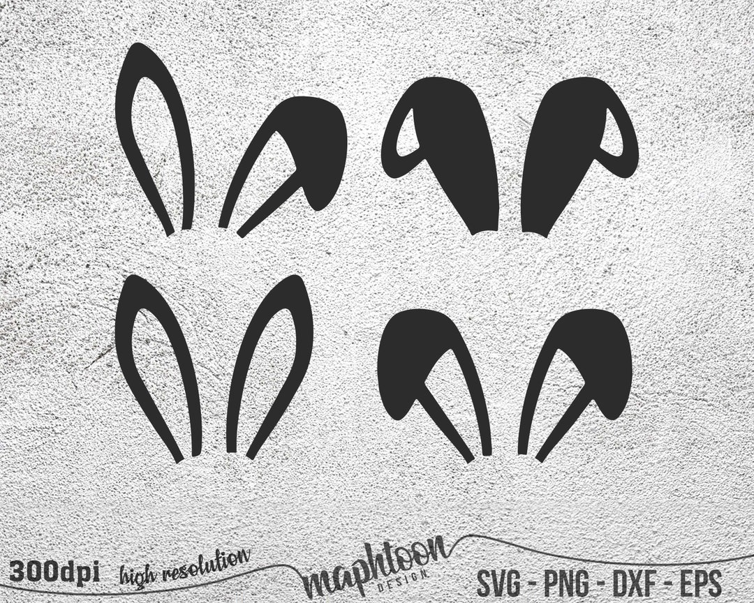 Bunny Ears Svg, Easter Svg, Easter Bunny Svg, Bunny Svg, Rabbit Ears ...