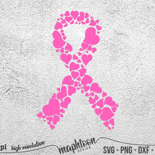 Breast Cancer Turtle SVG - Etsy