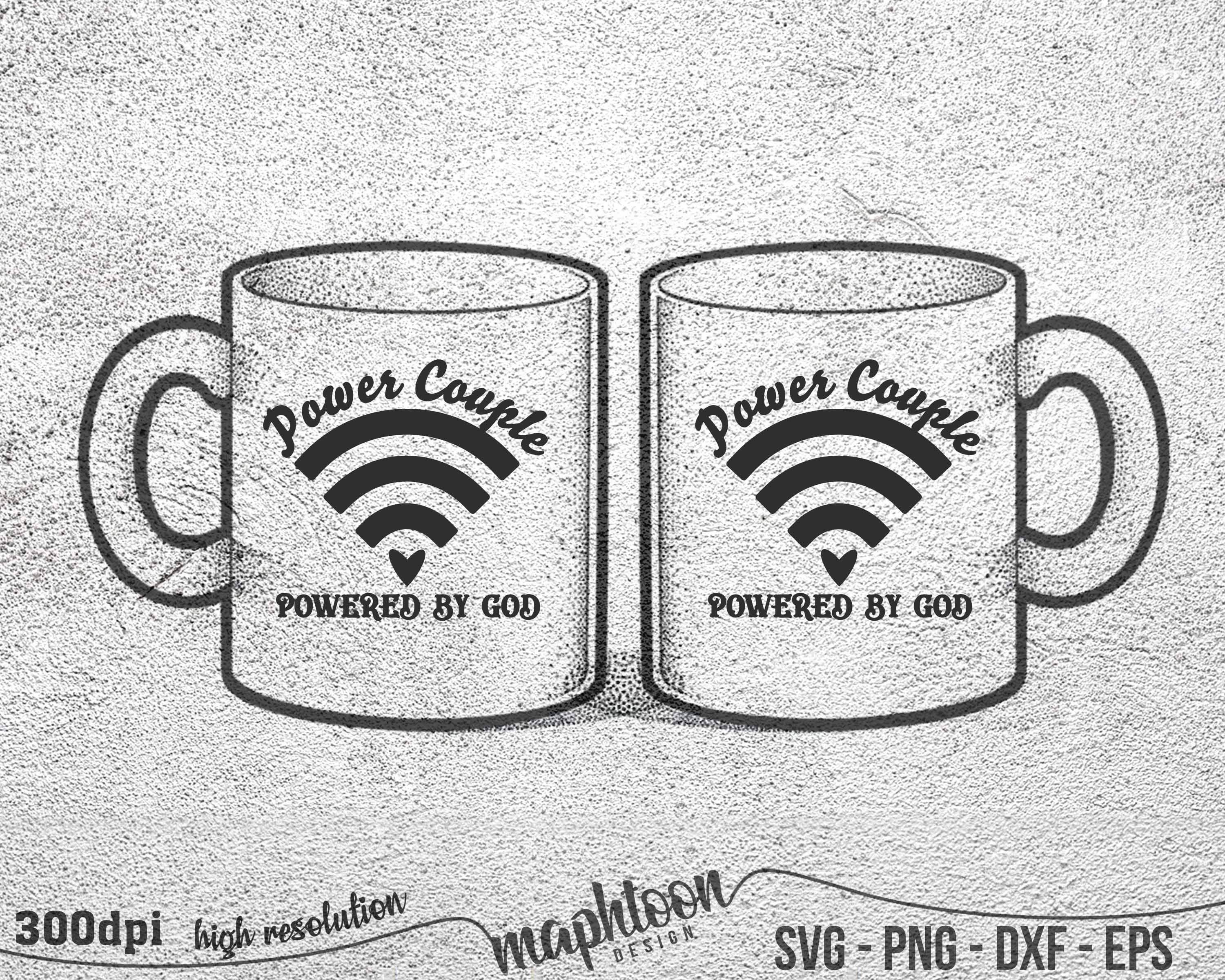 Power Couple SVG Wedding SVG Anniversary SVG Marriage Svg - Etsy Canada