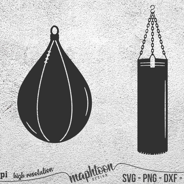 Boxing Bag Svg - Etsy