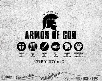 Armor Of God Svg, Belt Of Truth Svg, Sword Of The Spirit Svg, Shoes Of ...