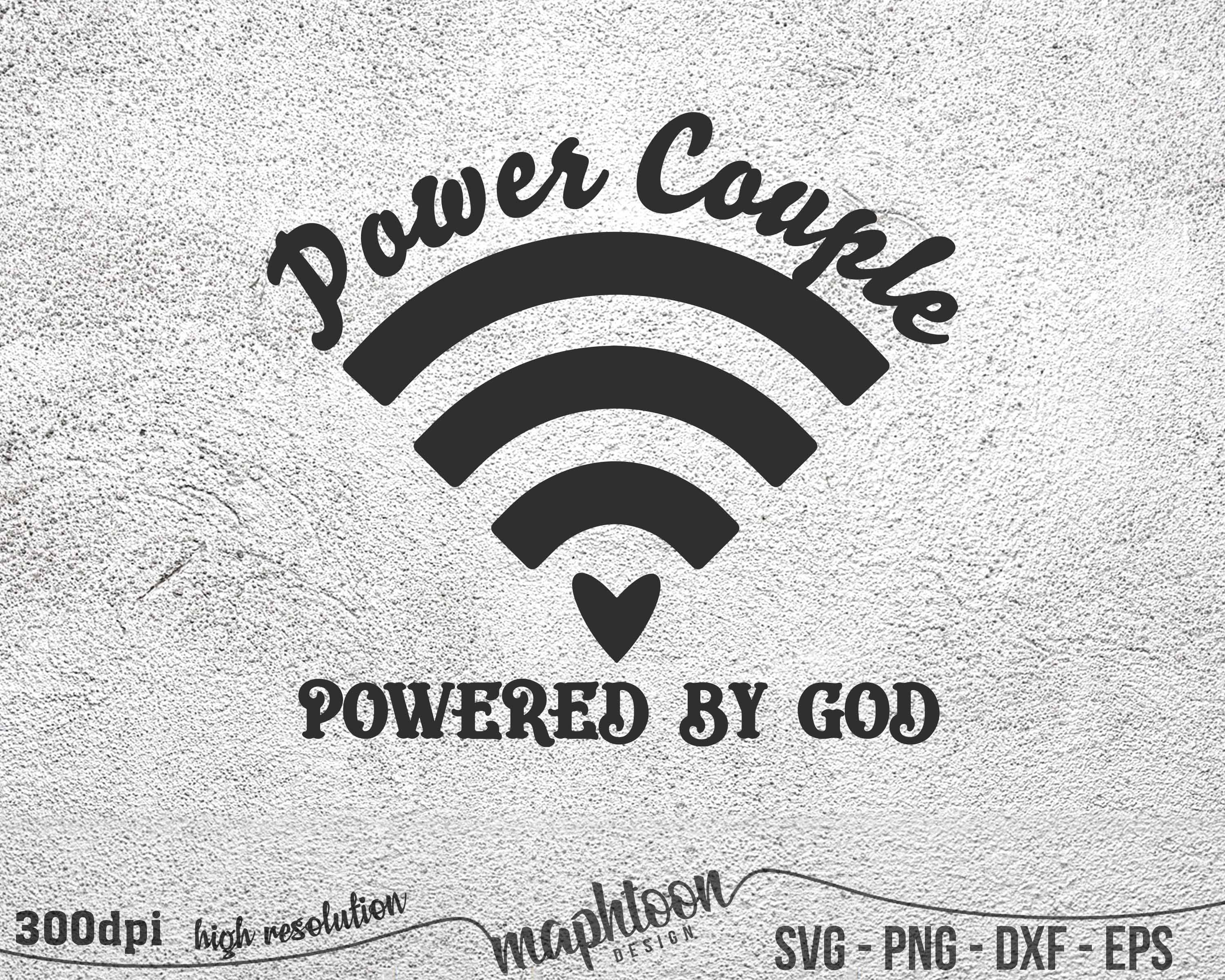 Power Couple SVG Wedding SVG Anniversary SVG Marriage Svg | Etsy Ireland