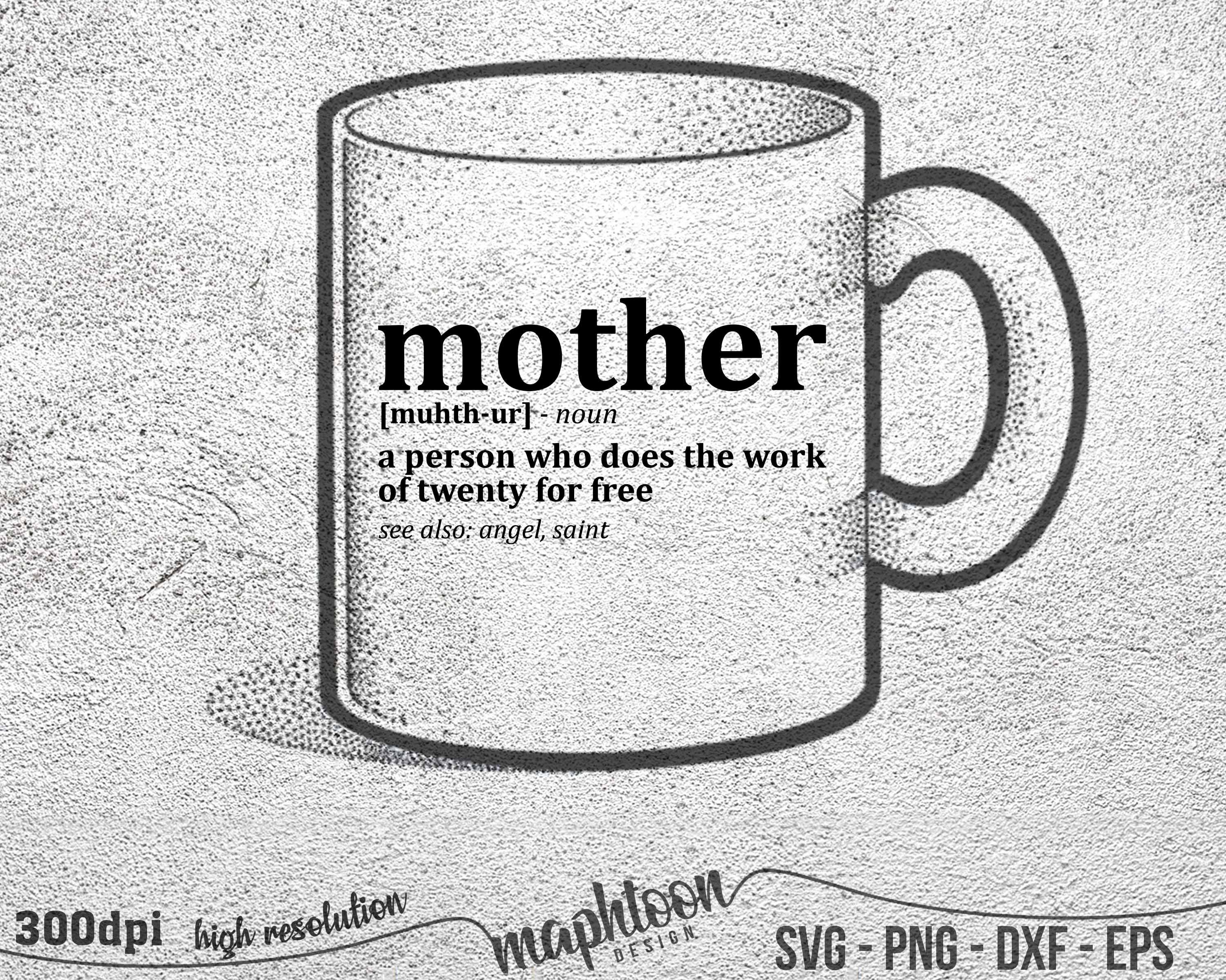 Mutter Definition Svg Muttertag svg Mutter Definition Svg | Etsy