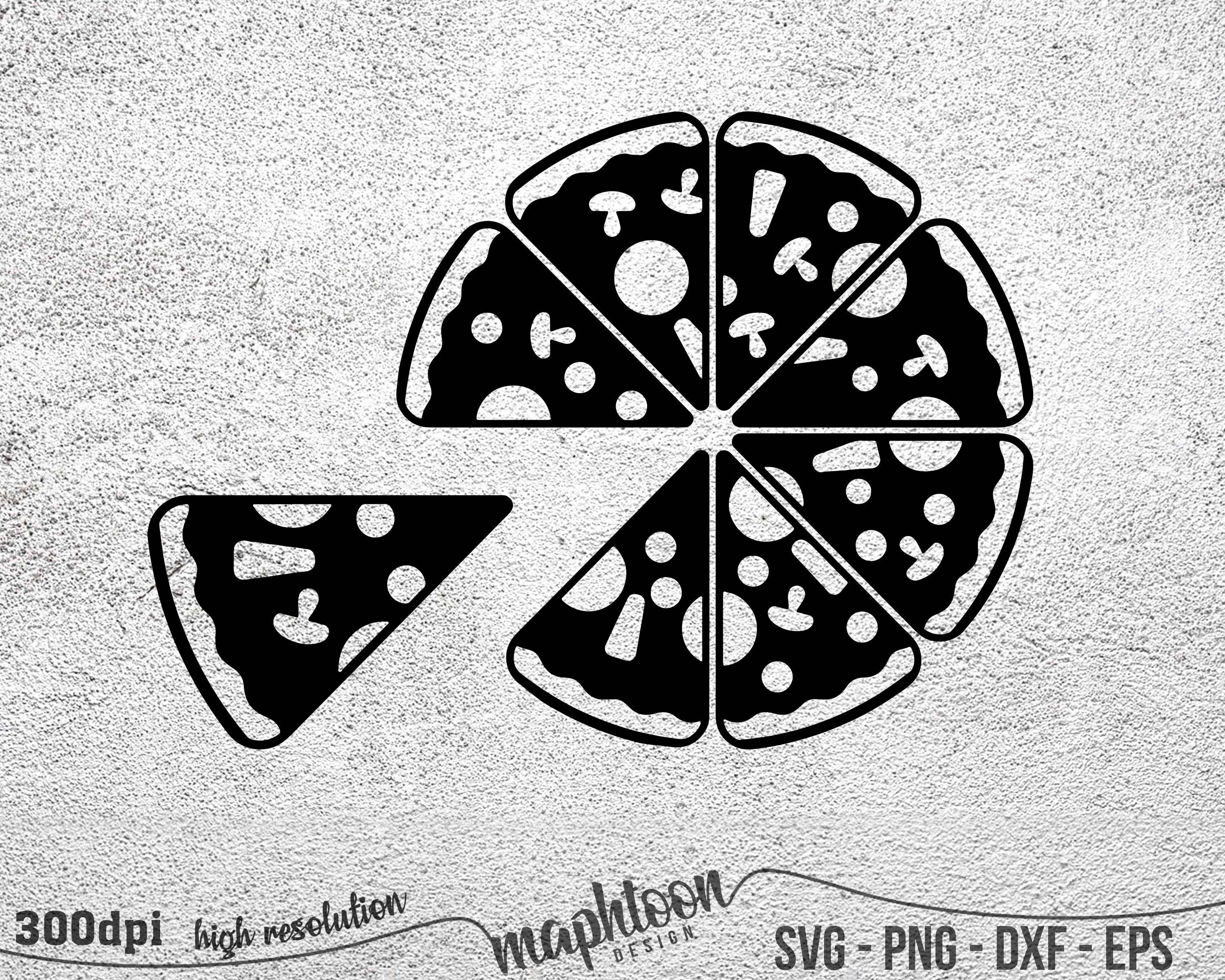 Pizza y Pizza Slice Svg Pizza Mom svg Dad Pizza Svg Pizza - Etsy México