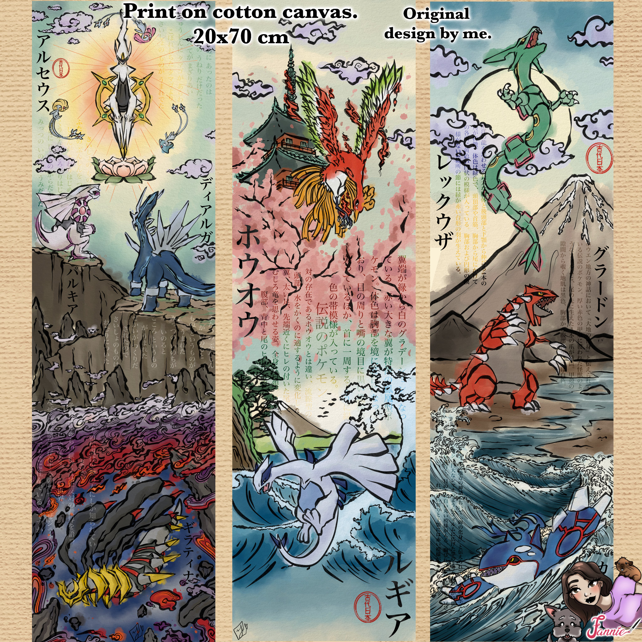 Legendary Pokemon Collage