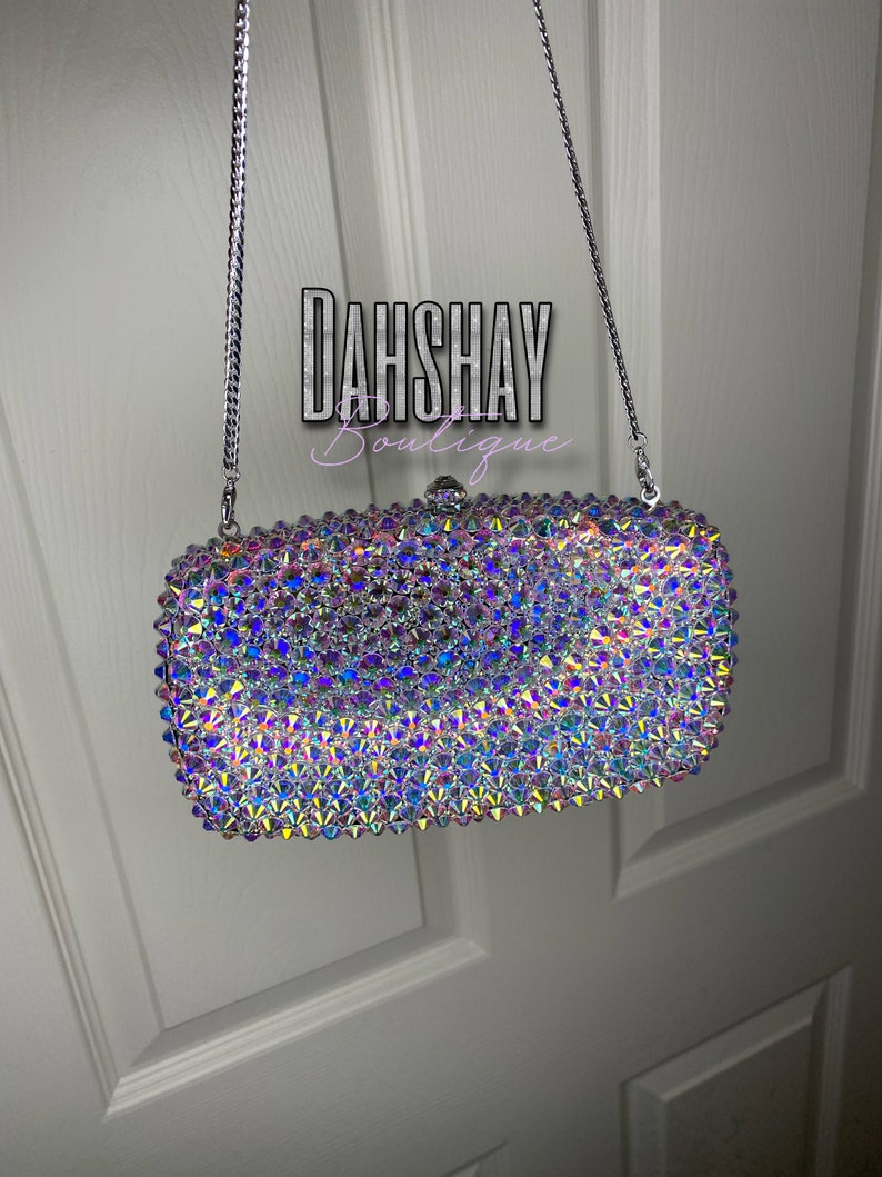 Crystal Evening Clutch Party Purse Women's Cocktail Bag Gift for Her ...
