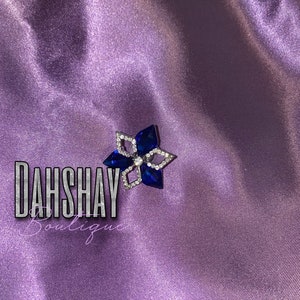 Luxury Blue Croc Charms Shoe Charms Jibbitz Bling Croc - Etsy