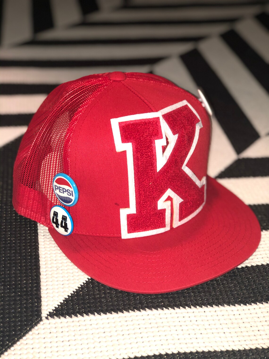 Red Varsity Collection Hat | Etsy