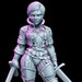 Rogue Galaad 3d Printed Resin Miniature Mini Fantasy Dungeons & Dragons ...