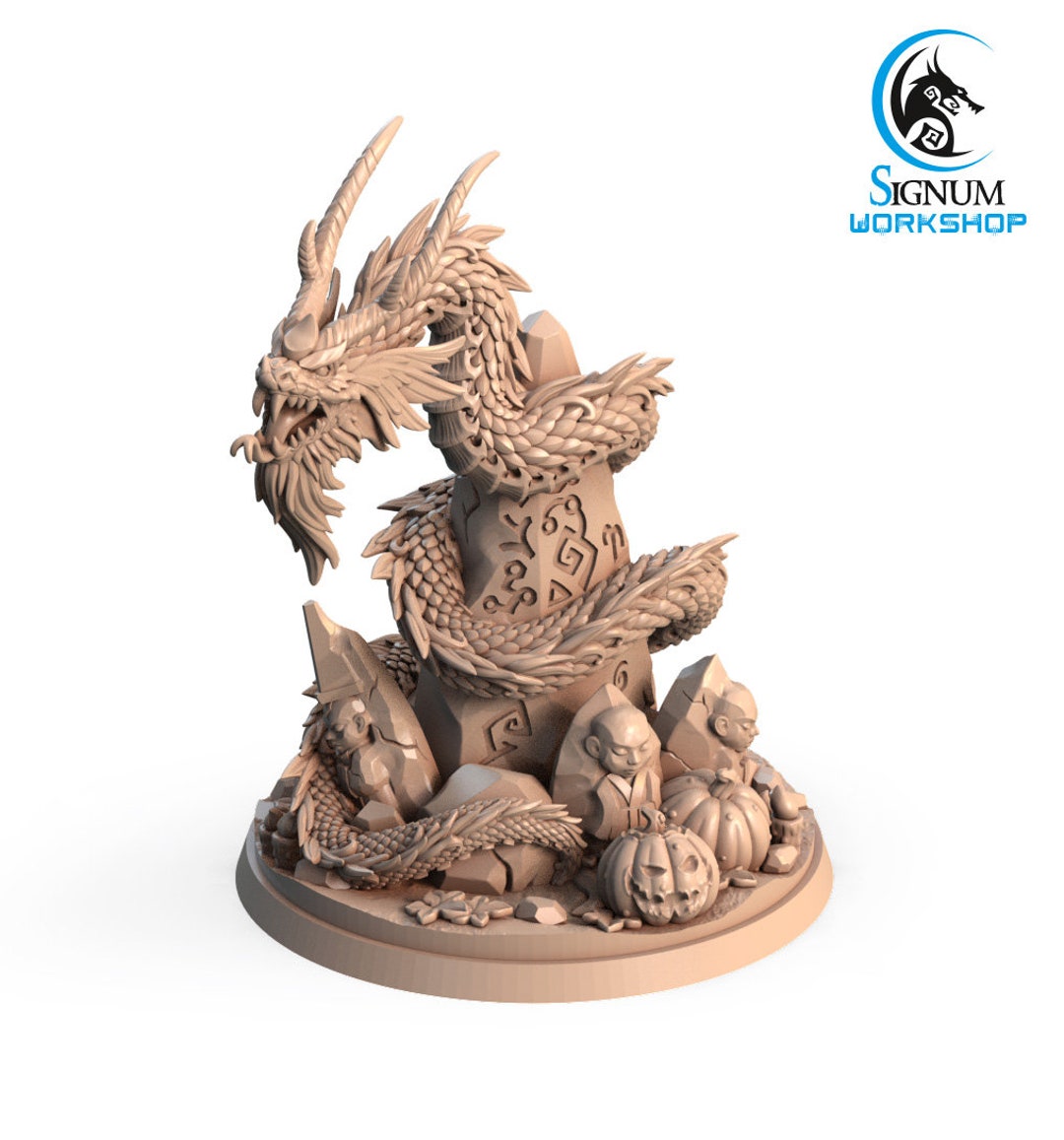 The Ancient Shrine Serpent Signum Workshop 3d Printed Resin Miniature ...