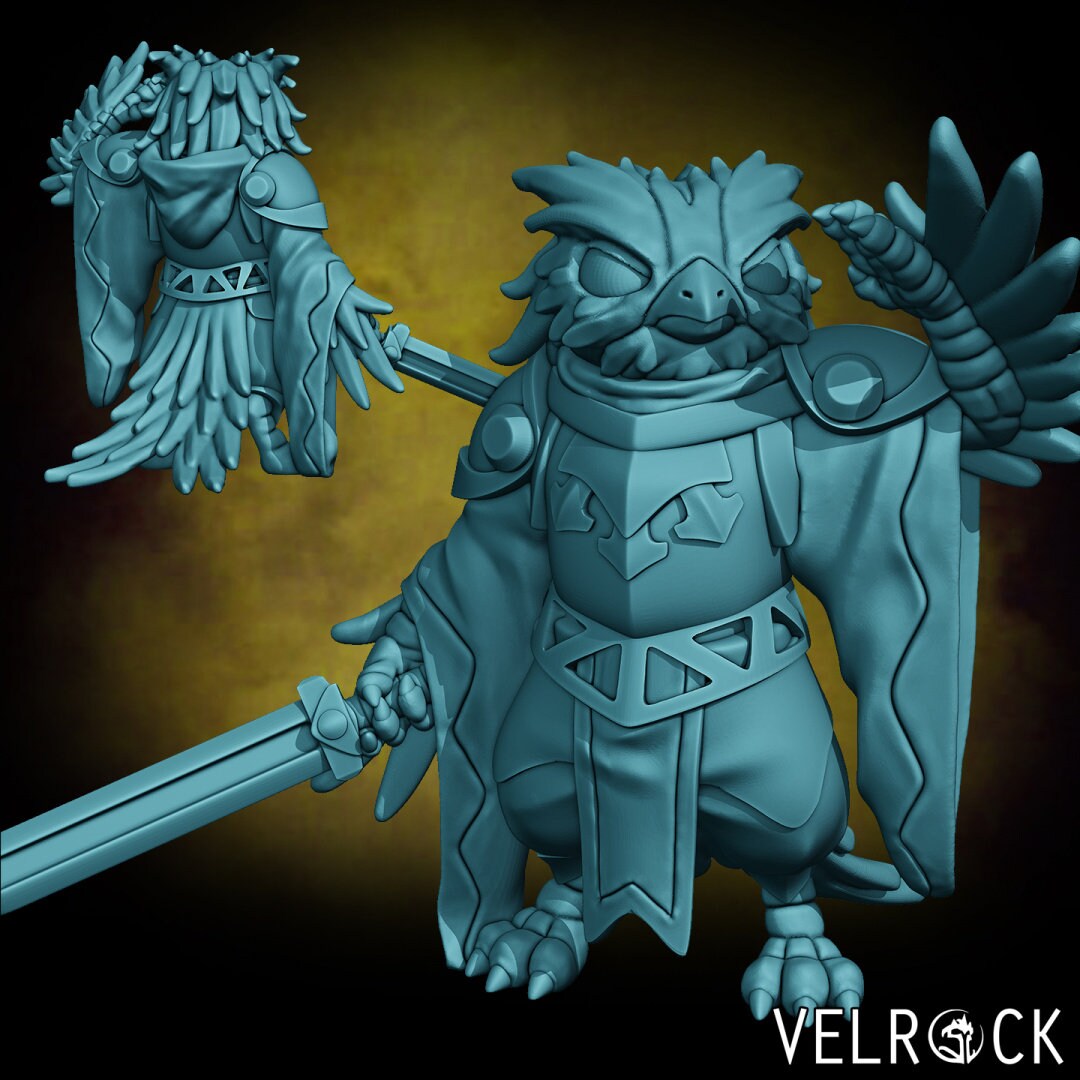 Talon Guard | Velrock | 3d Printed Resin Miniature | Mini | Fantasy ...