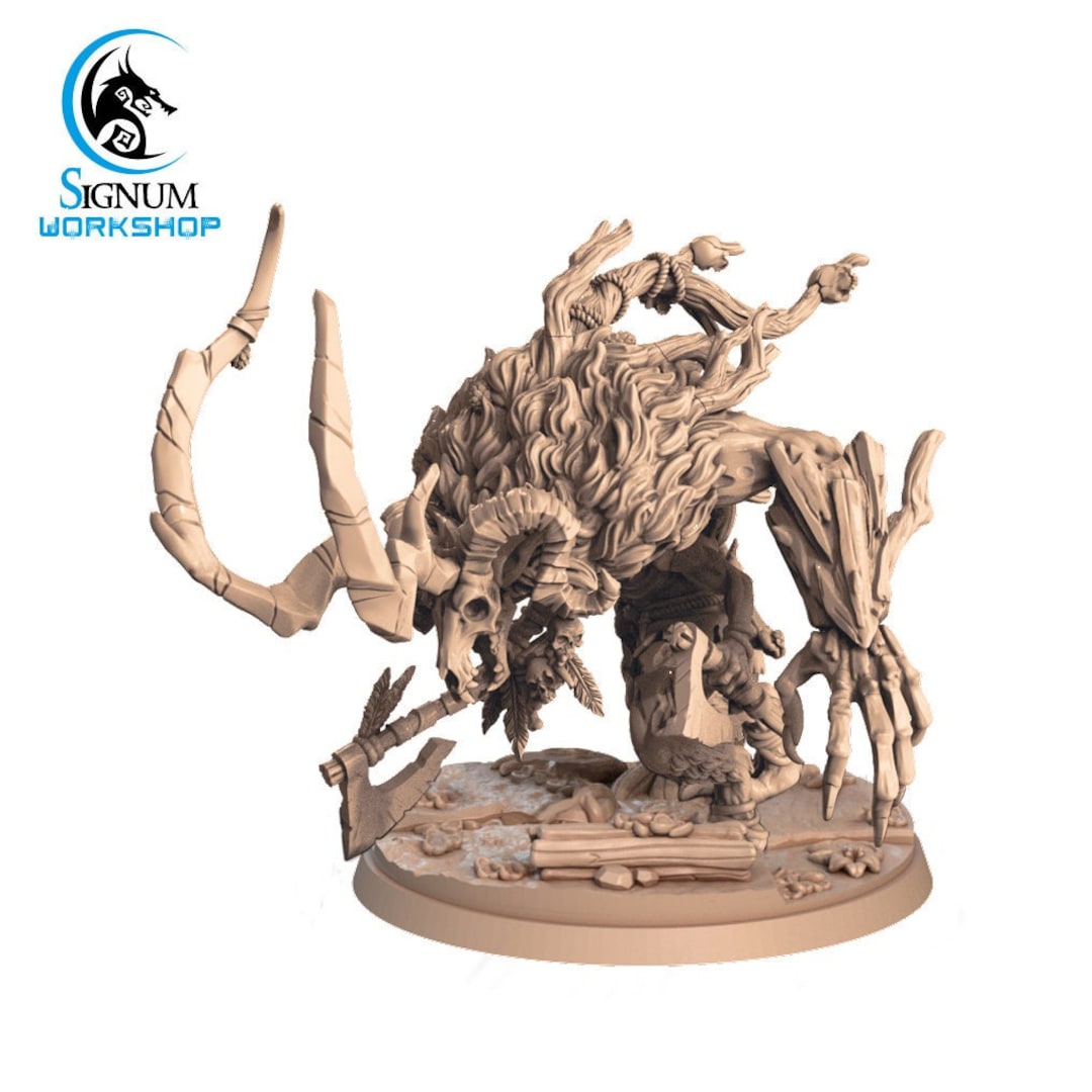 Leshy, the Forest Protector | Signum Workshop | 3d Printed Resin ...