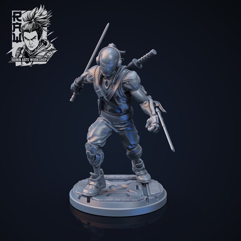 Mantis Takeshi Ronin Arts 3d Printed Resin Miniature - Etsy