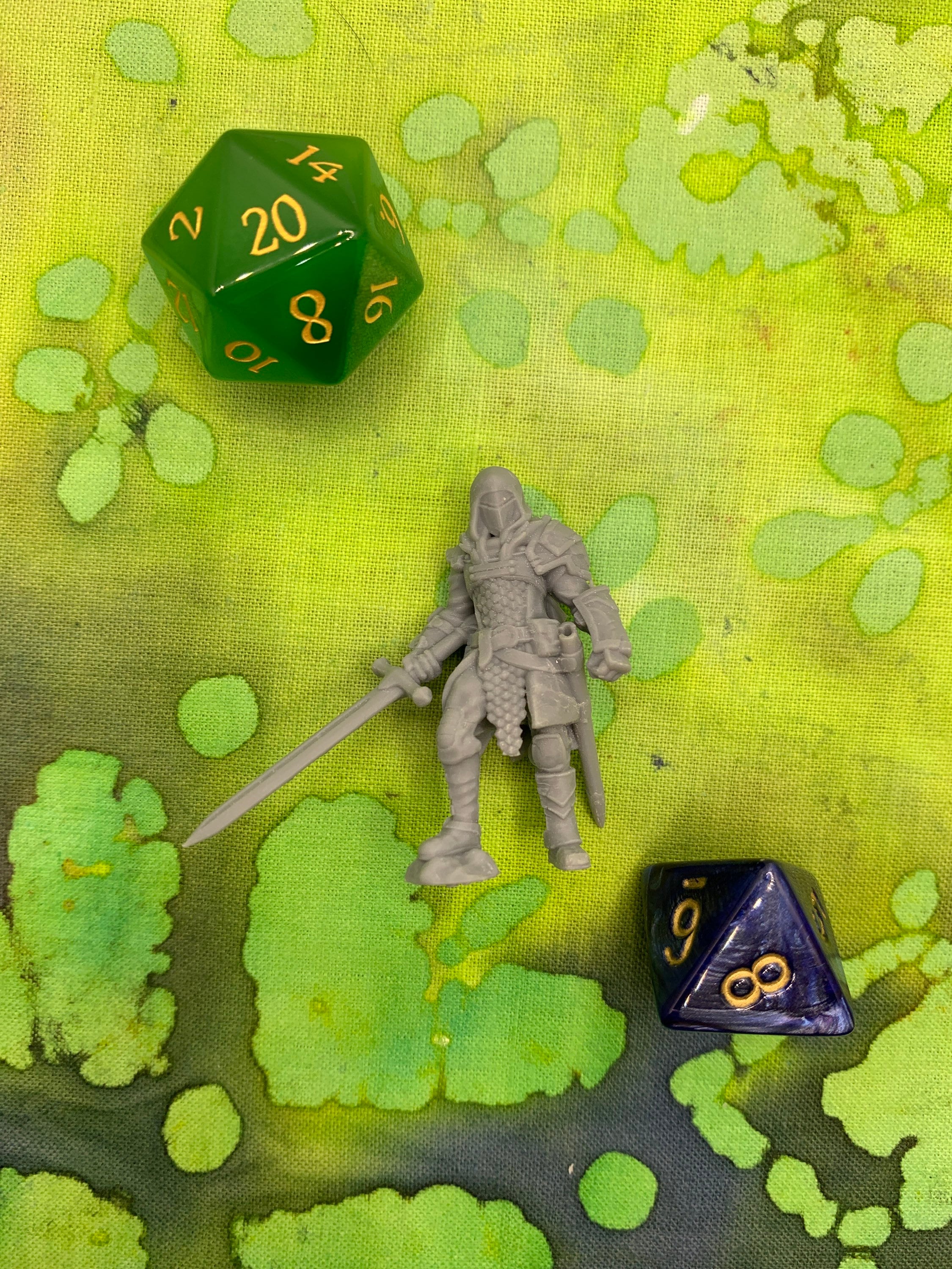 Weary Knight With Greatsword Velrock 3d Printed Resin - Etsy