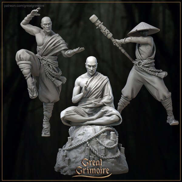 Miniature Monks - Etsy