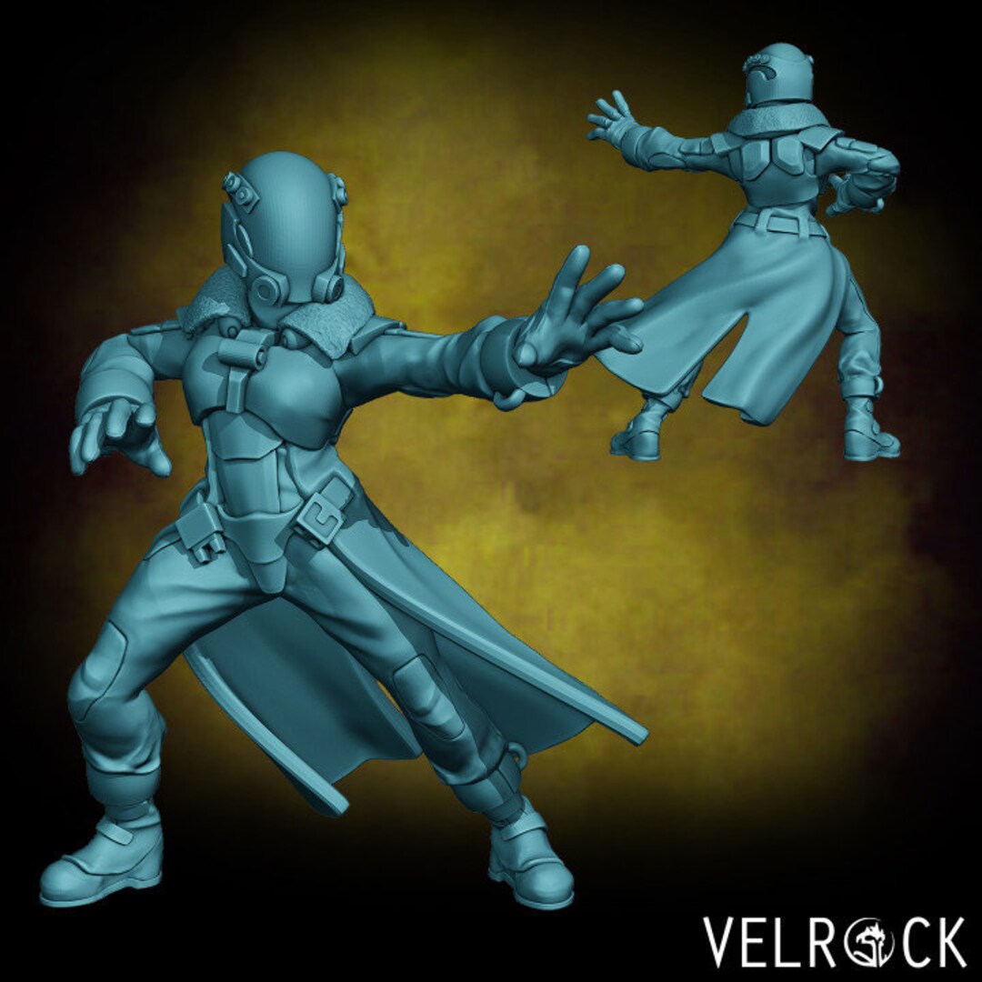 Tempest Guards Black Ops Warlocks | Velrock | 3d Printed Resin ...