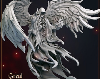 Undead Anubis Great Grimoire 3d Printed Resin Miniature Mini Fantasy ...