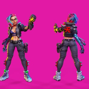 Spitfire Jen - Miniature - Mini - Figure - Model - D&D - Pathfinder ...