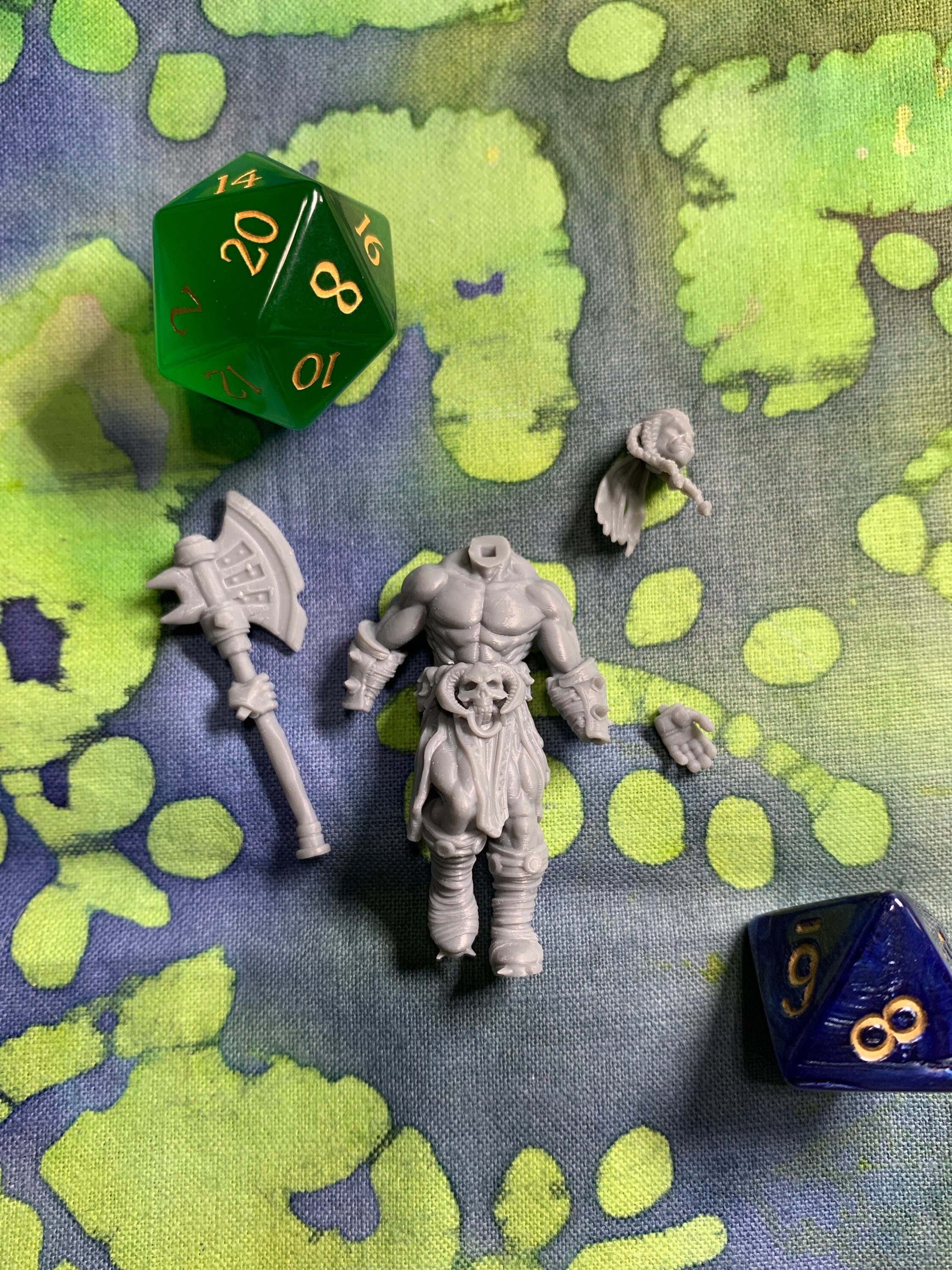 Razbok Ronin Arts 3d Printed Resin Miniature Mini - Etsy