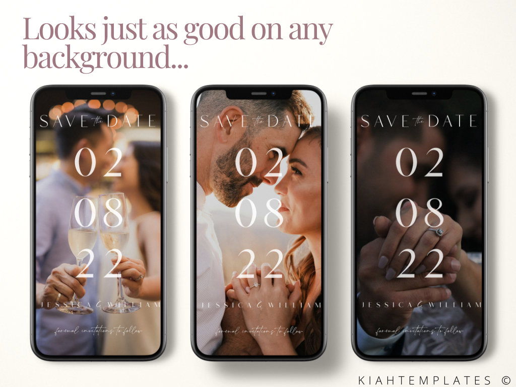 Electronic Save the Date Template, Text Message Save the Date Evite ...