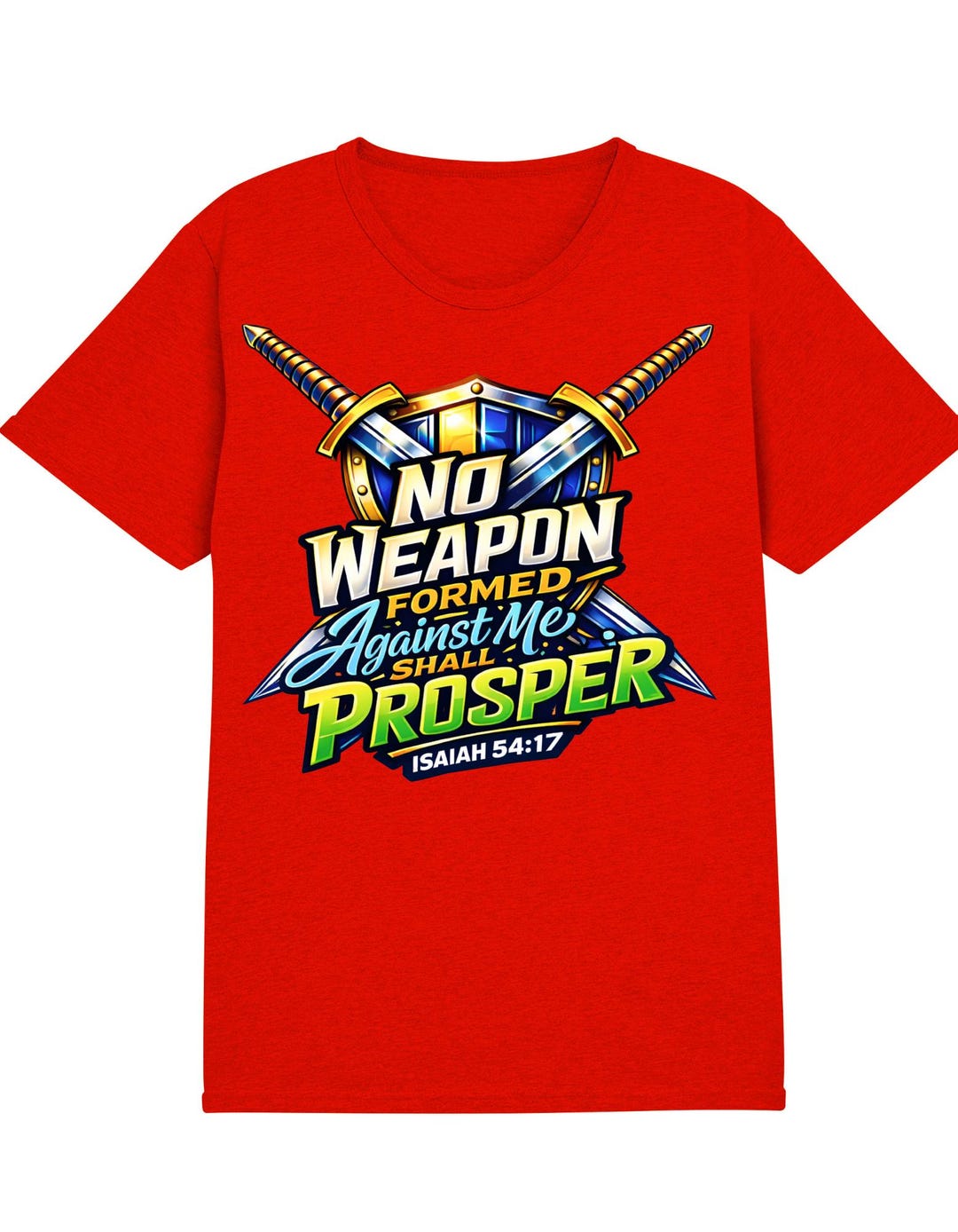 No Weapon Formed Against Me Shall Prosper SVG PNG | Isaiah 54:17 ...