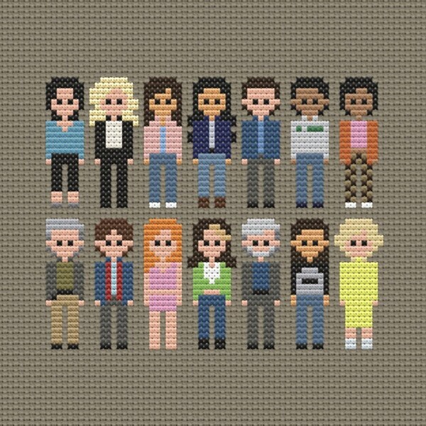 Horror Pixel Art Patterns - Etsy