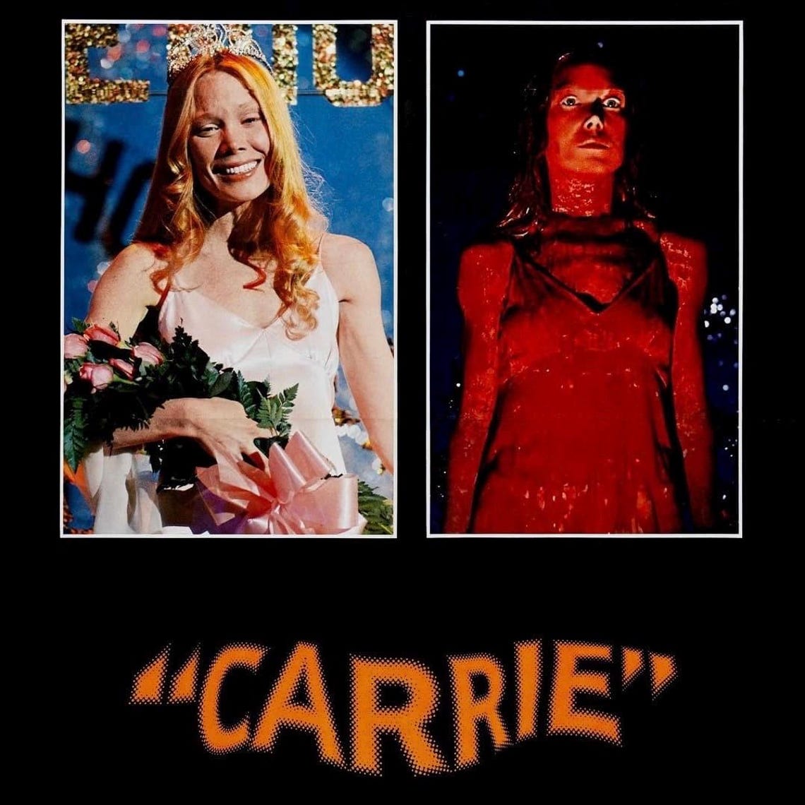 Carrie (1976) Parody - Horror - Cross Stitch Pattern - Pixel Art - Etsy