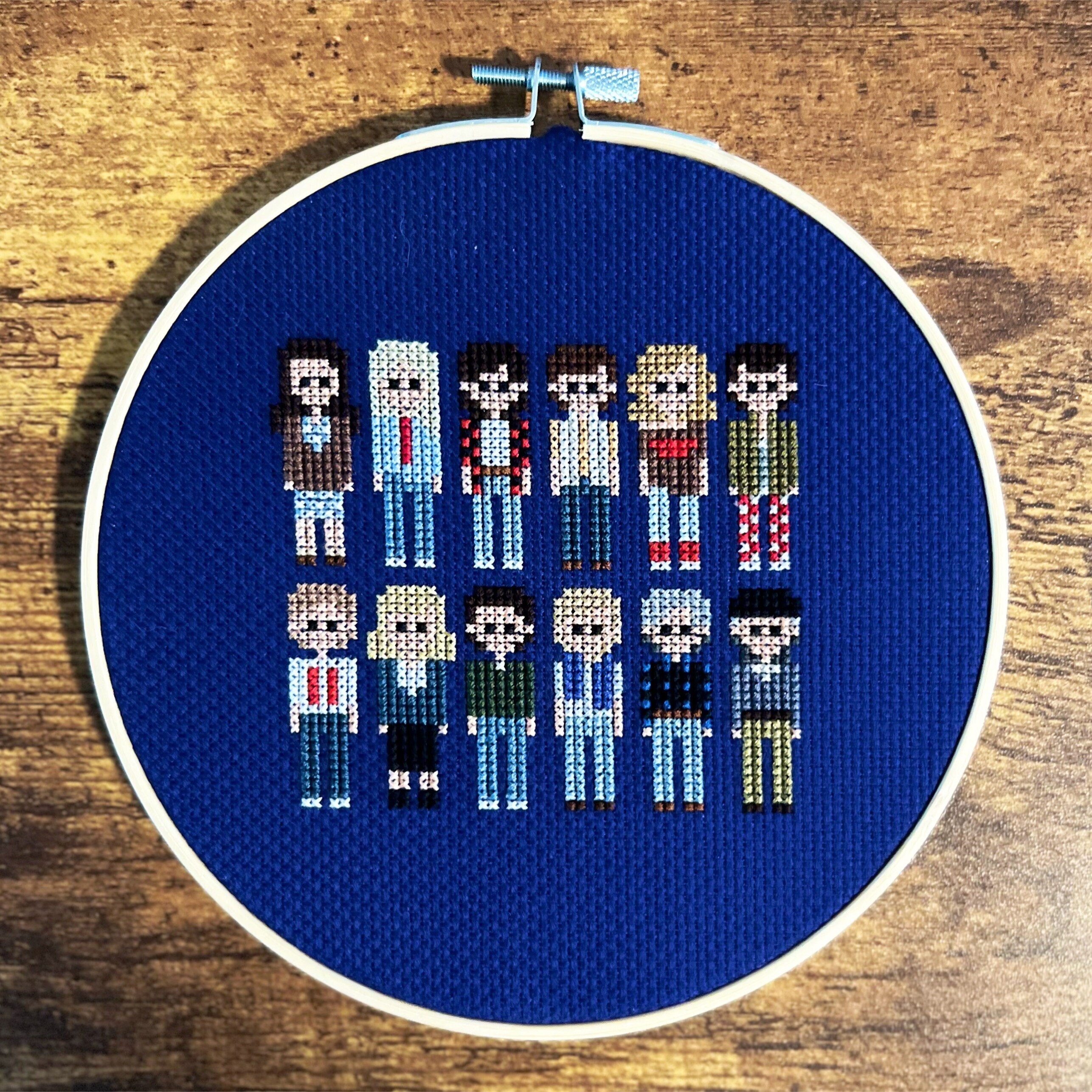 April Fools Day 1986 Horror Cross Stitch Pattern Pixel Art - Etsy