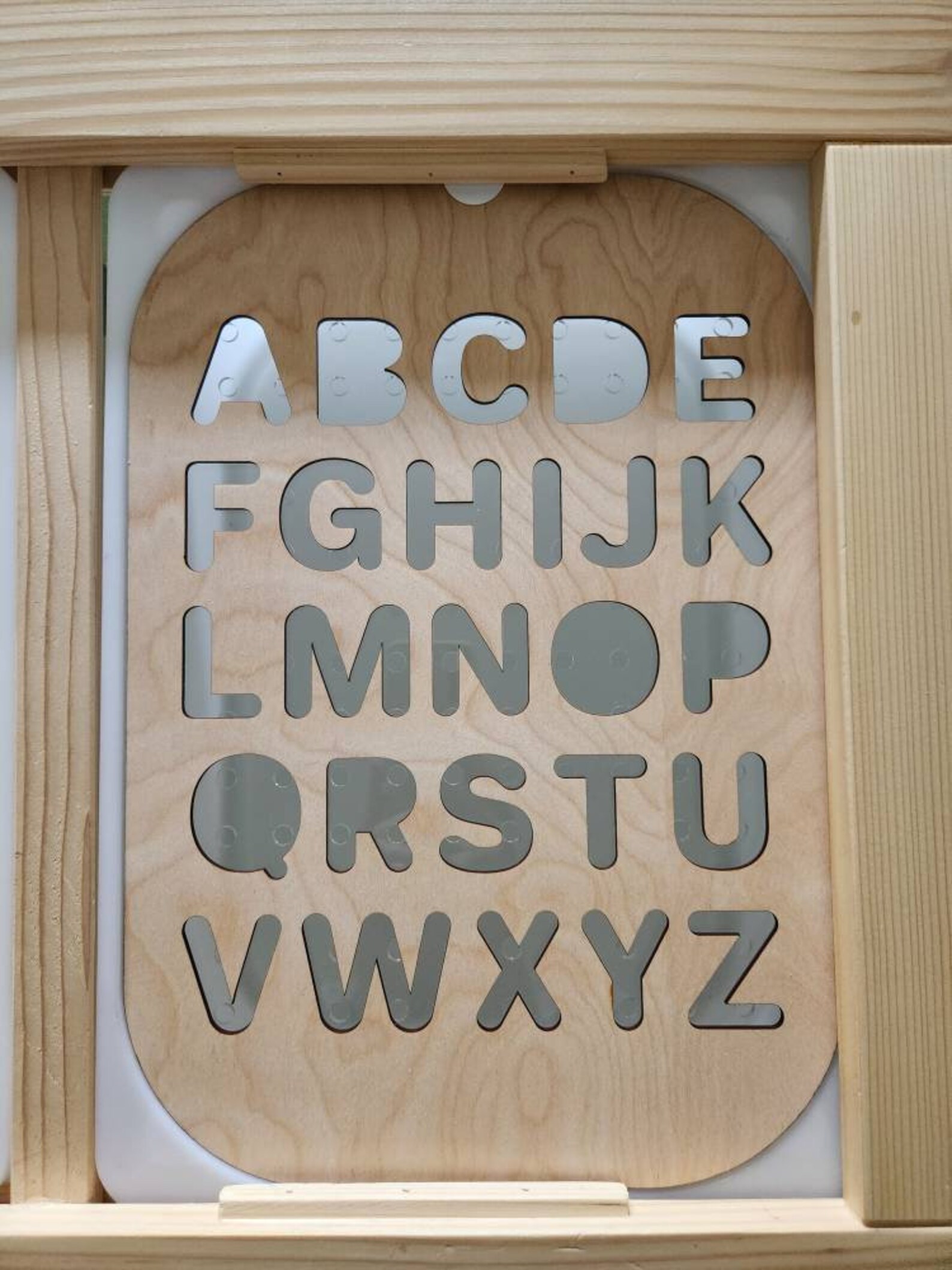 Alphabet Trofast Lid Template for IKEA Flisat Sensory Table - Etsy