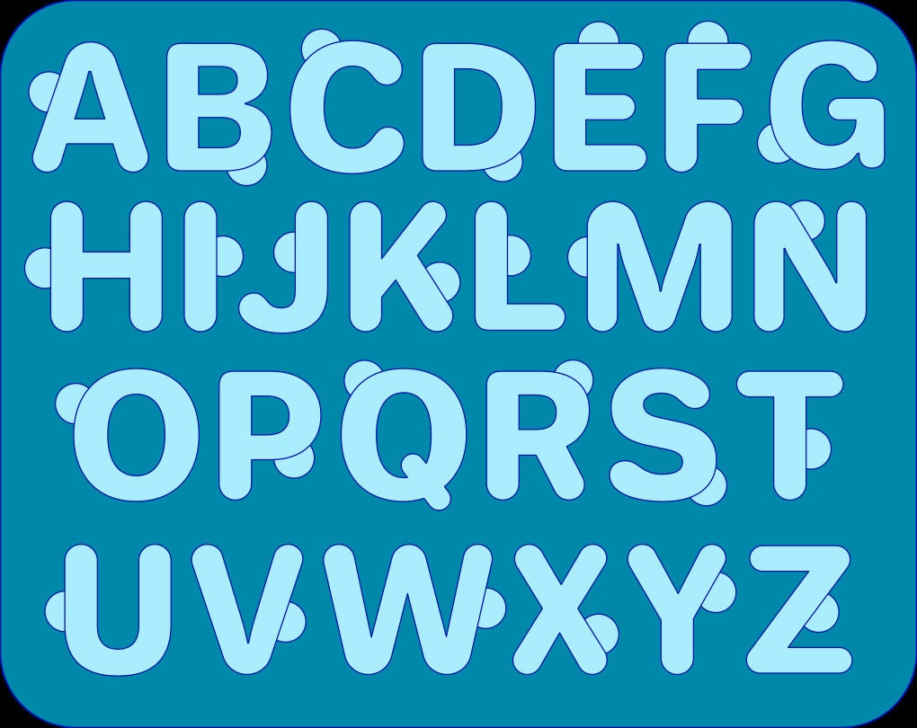 Children Education Puzzle, Alphabet Puzzle File, Vector, Laser Cut ...