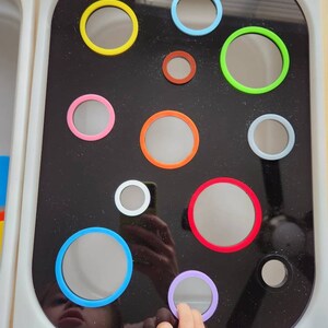 Multi Holes Sorting Trofast Lid Template for IKEA Flisat Sensory Table ...