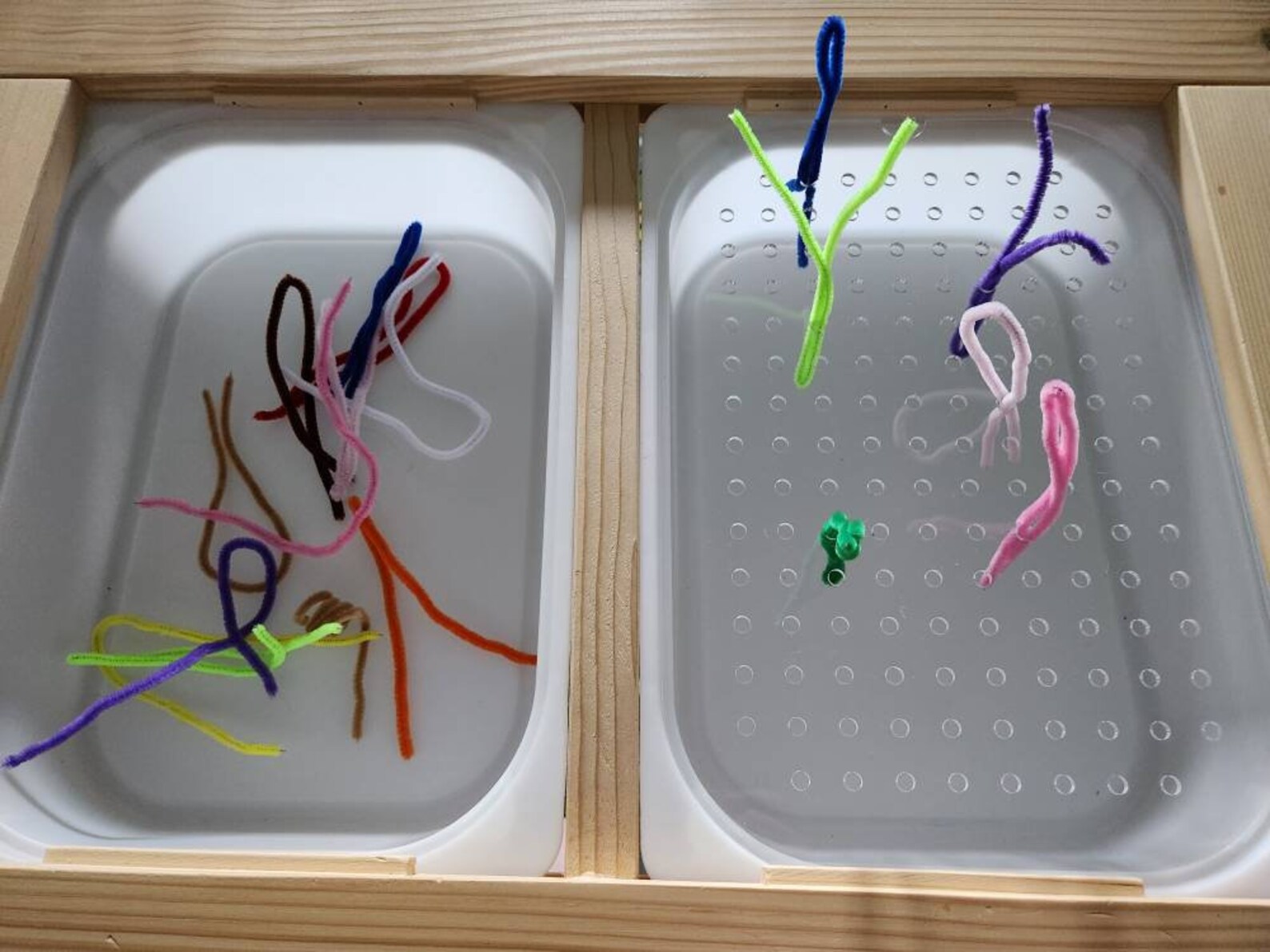 Peg Trofast Lid Template for IKEA Flisat Sensory Table Small - Etsy