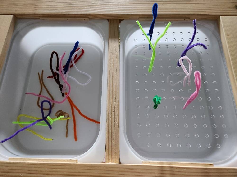 Peg Trofast Lid Template for IKEA Flisat Sensory Table Small - Etsy