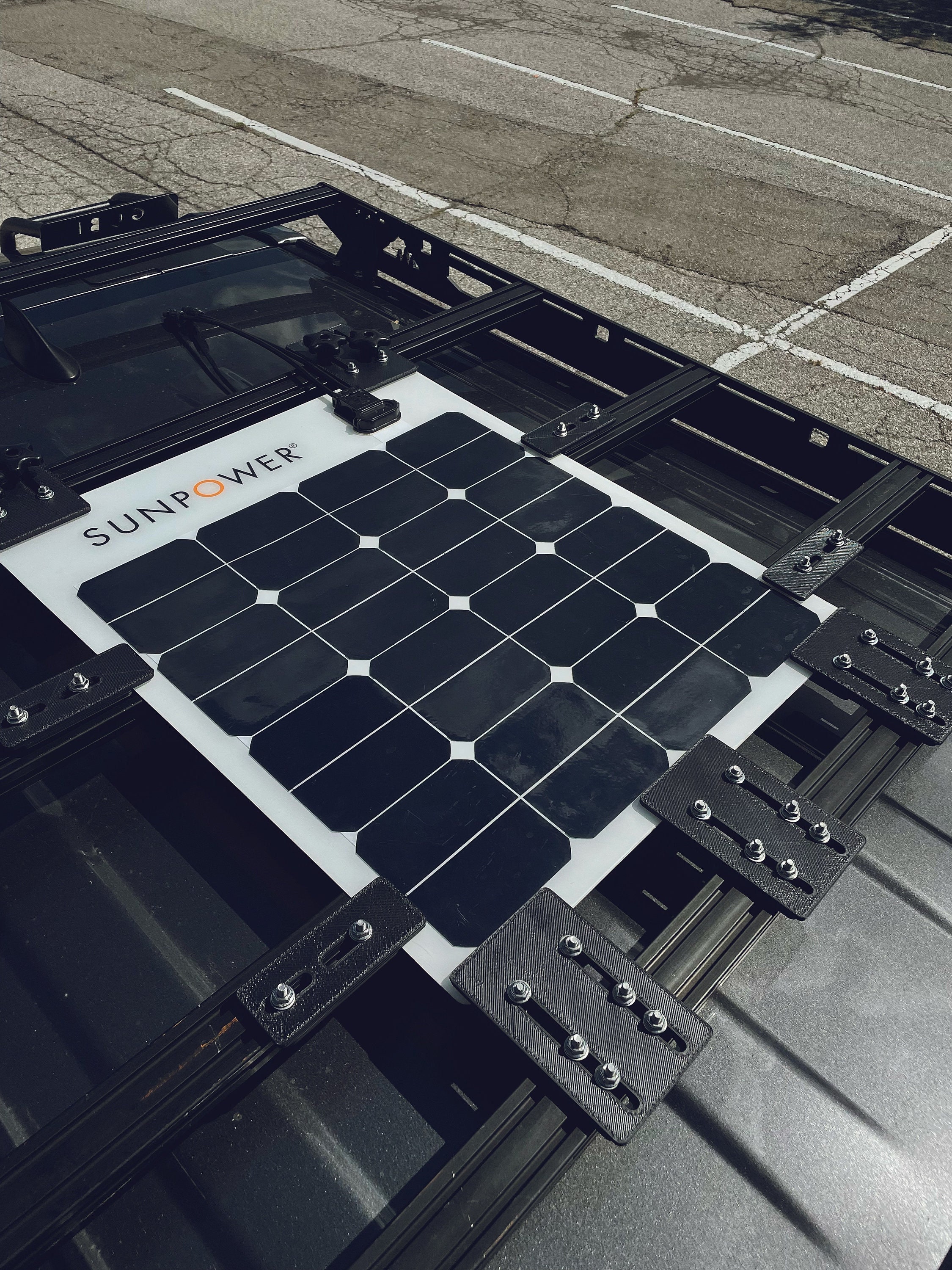 50 Watt Flexible Solar Panel Brackets - Etsy