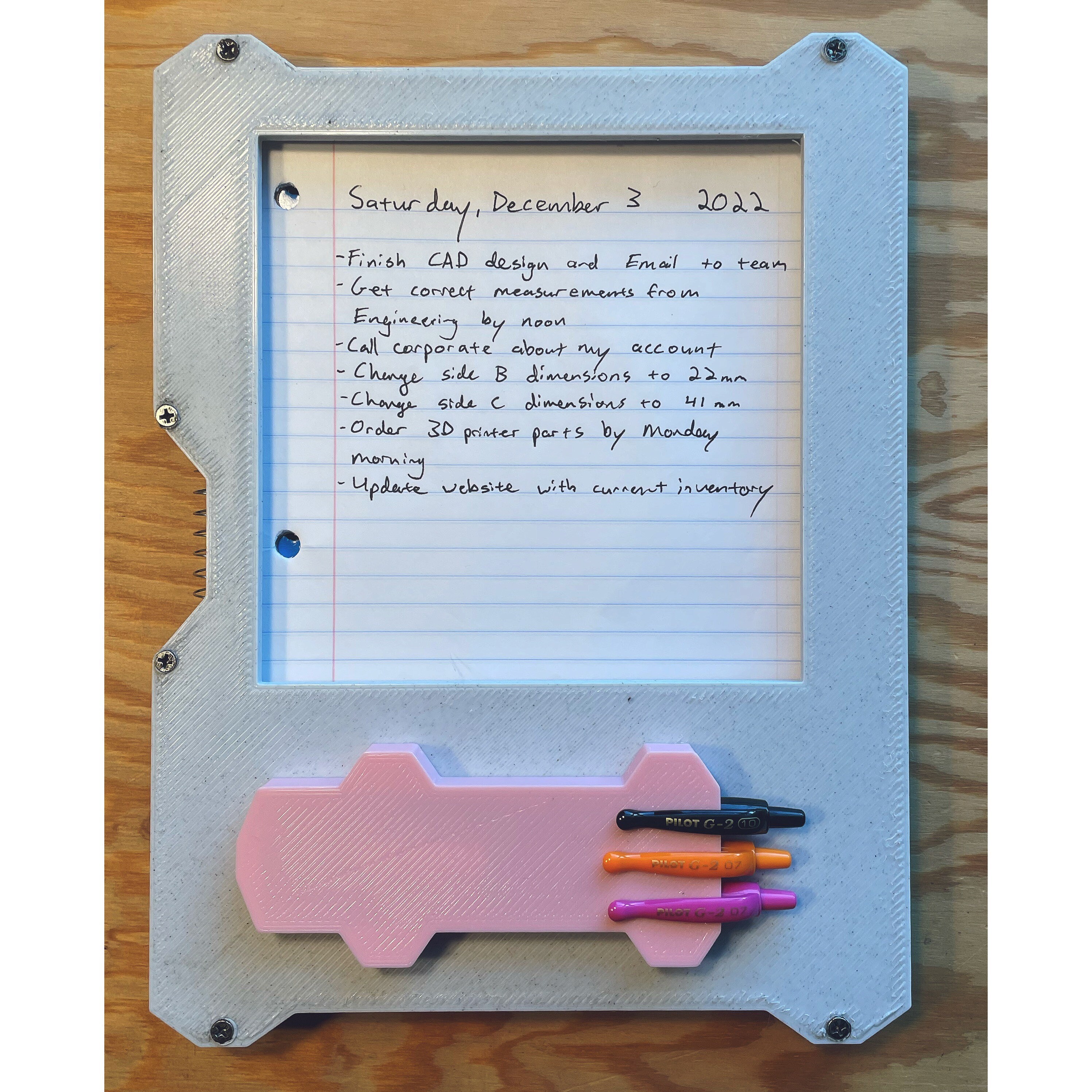 Magnetic Notebook Case With Pen Pocket - Etsy