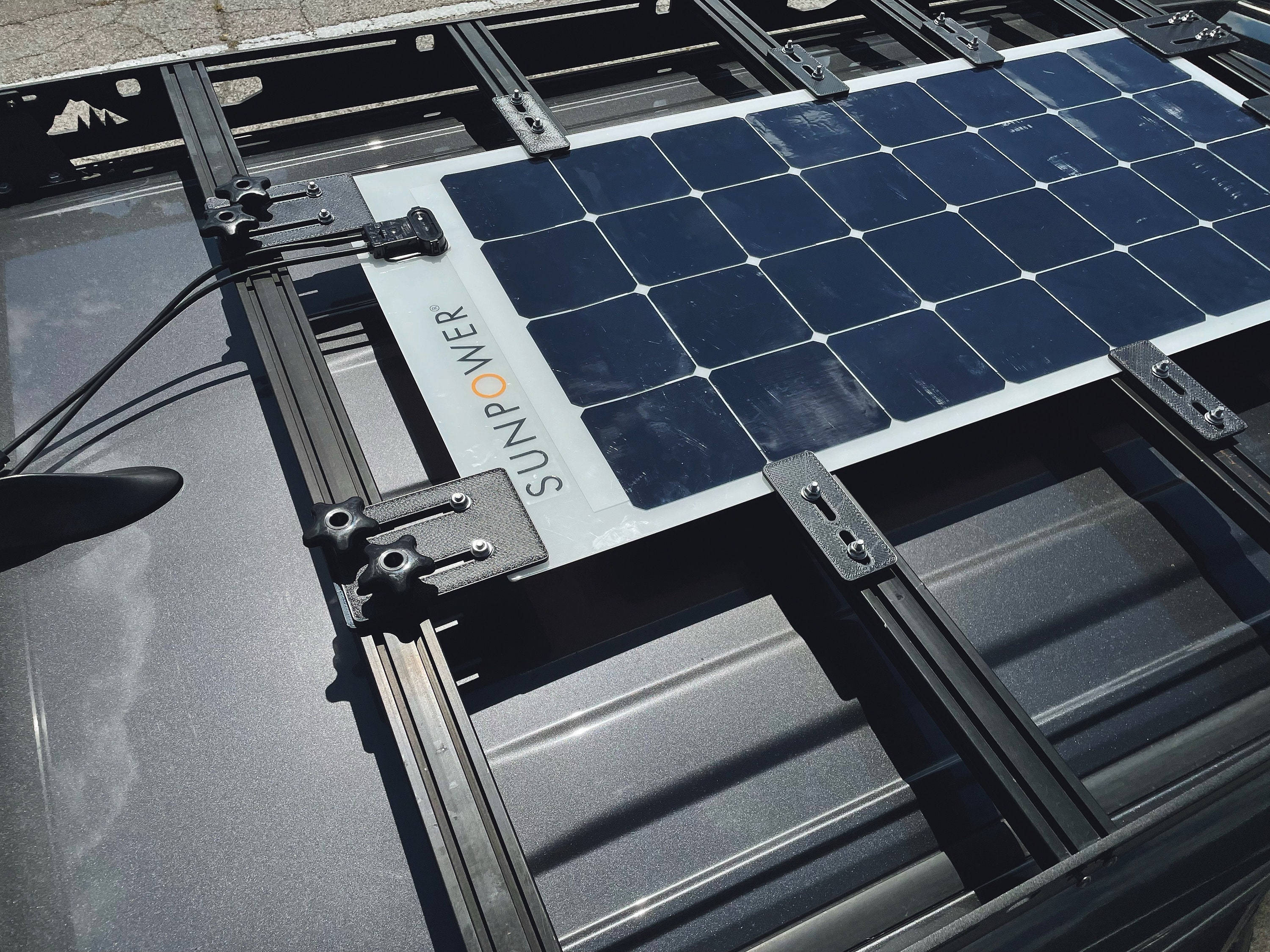 100 Watt Flexible Solar Panel Brackets - Etsy