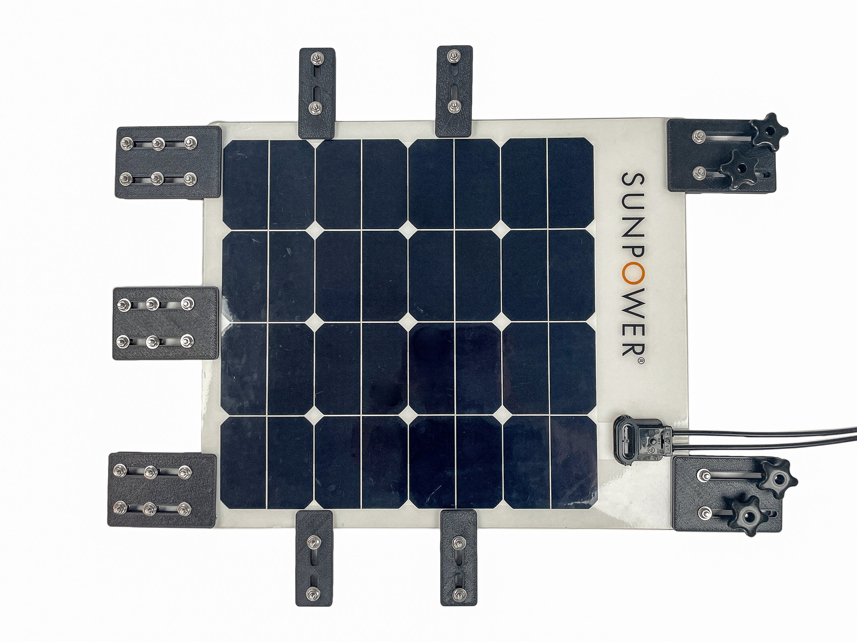 50 Watt Flexible Solar Panel Brackets - Etsy