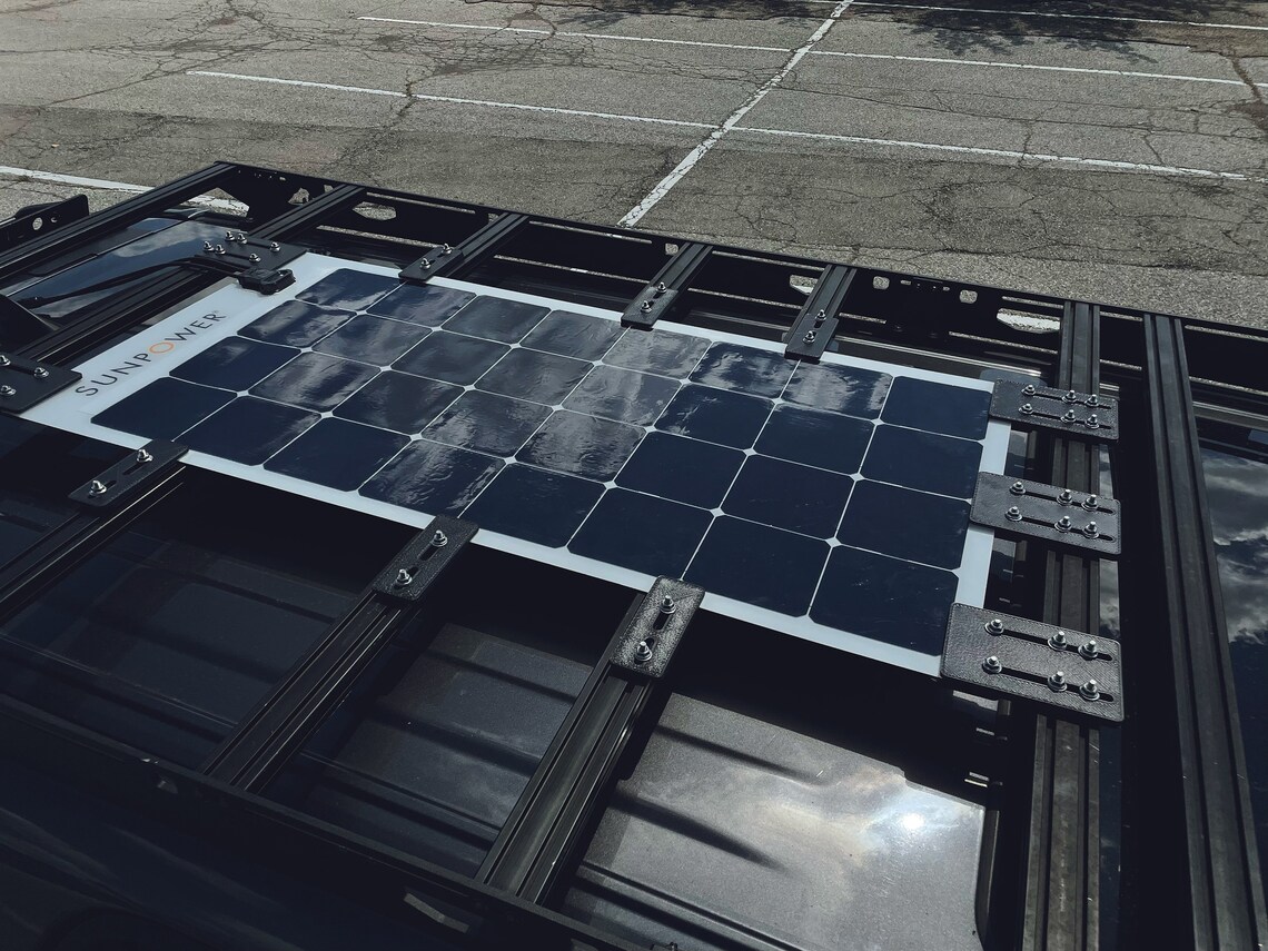 100 Watt Flexible Solar Panel Brackets - Etsy